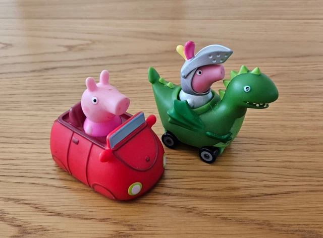 PEPPA PIG MINI Buggies Vehicles Peppa Car George Dinosaur Knight £4.99 ...