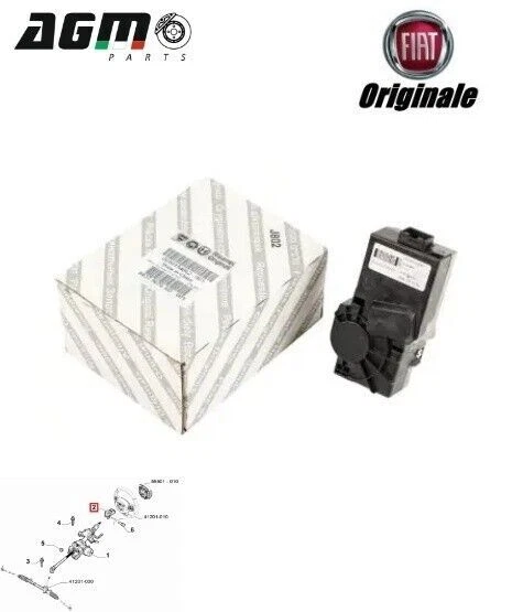ELECTRONIC STEERING LOCK Control Unit Original Fiat 500X Jeep Renegade 50154862 £132.13 ...