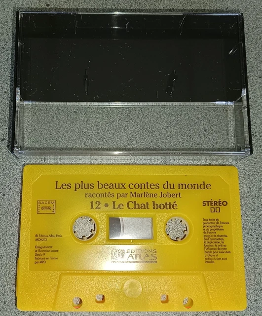 LE CHAT BOTTÉ - MARLENE JOBERT | Cassette K7 Tape | BROU - ED. ATLAS ...