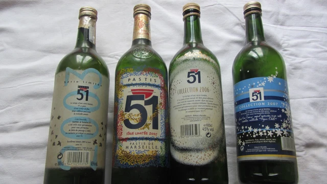 BOUTEILLES DE COLLECTION Pastis 51 et Ricard. EUR 8,00 - PicClick FR