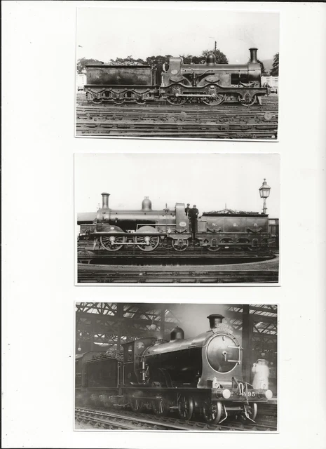 9 DIFFERENT PHOTOGRAPHS of North British Railway Engines in NBR era £4. ...