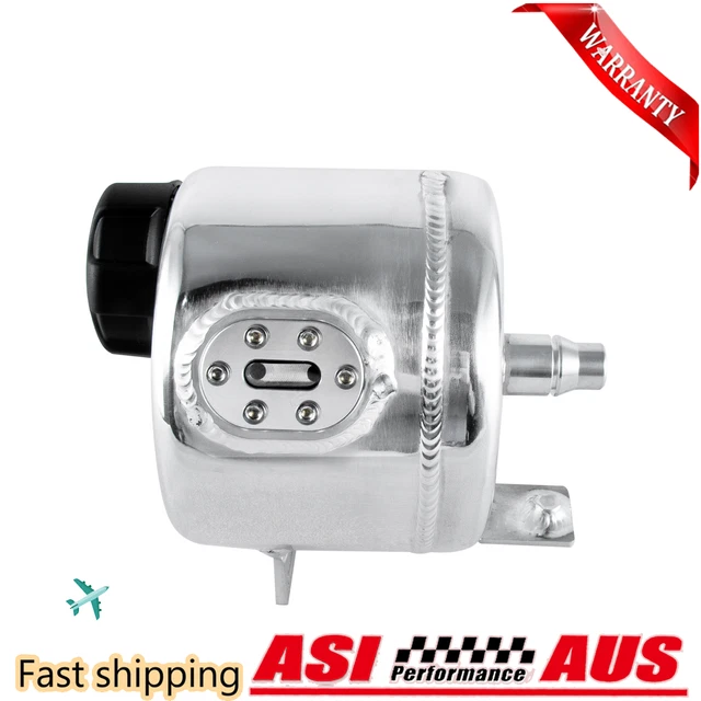 RADIATOR COOLANT HEADER Overflow Tank Aluminum For 07-13 Mini Cooper S ...