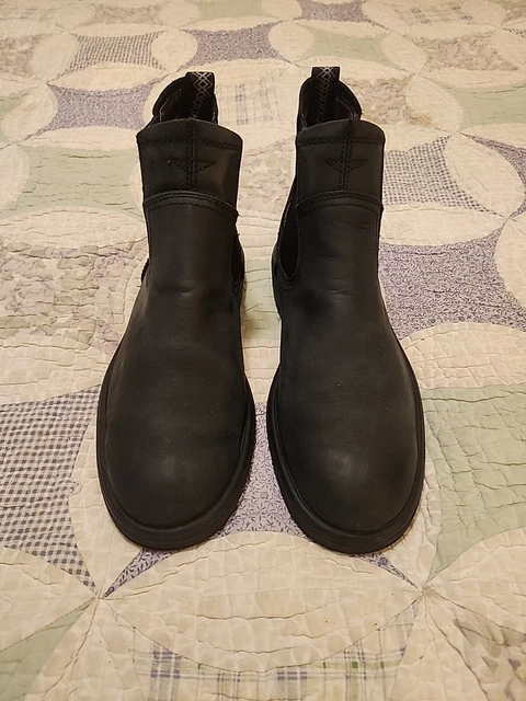 UGG BILTMORE CHELSEA BOOTS 1103789 Mens 10M Black Waterproof Nubuck ...