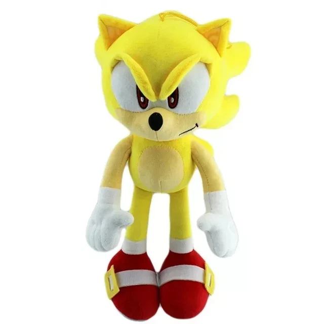 SONIC THE HEDGEHOG Super Sonic Plushie Stuffed video games Plush Toy ...