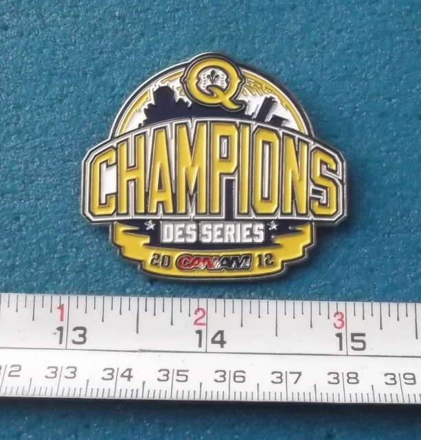 LES CAPITALES DE Québec Champions 2012 Ligue Can-Am Baseball Quebec Pin ...