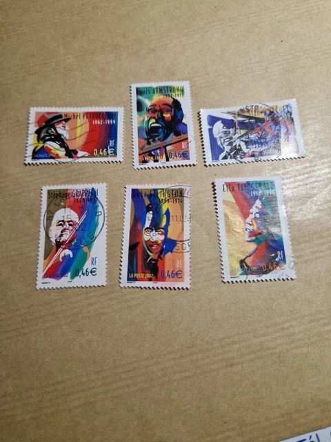 TIMBRE FRANCE SÉRIE Siècle Jazz Année 2002 EUR 0,49 - PicClick FR