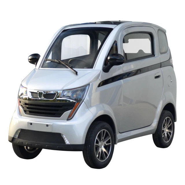 STORMBORN E8 ELECTRIC Cabin Vehicle 25 km/h - Moped Car - Silver £4,195 ...