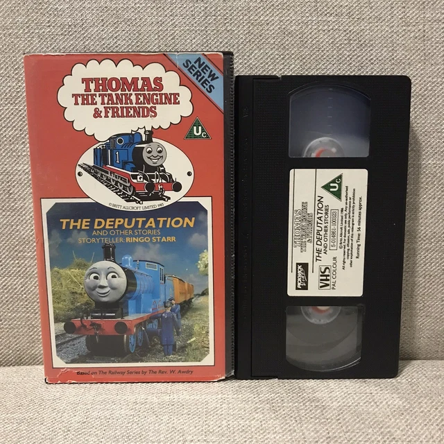 THOMAS THE TANK Engine And Friends - Vhs Video - The Deputation ...
