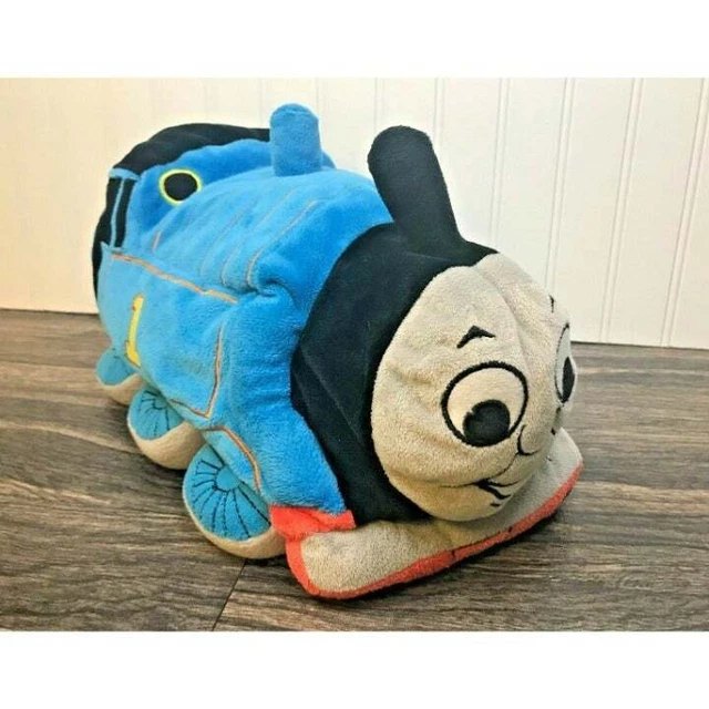 THOMAS THE TANK Engine 14" Stuffed Plush Tank Train Engine Blue 2009 ...