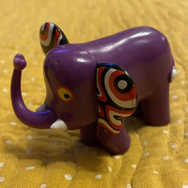 TINGA TINGA TALES Elephant 3" Figure Toy Bandai CBeebies Purple 2010 £9 ...