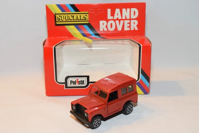 POLISTIL CE66 CE 66 Ce-66 Land Rover Red Mint Boxed Rare Rare EUR 39,96 ...