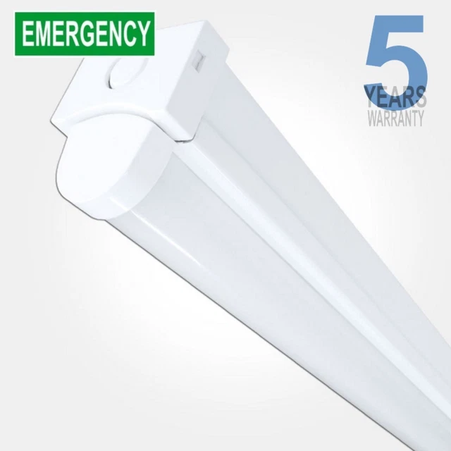 LED LINEAR LIGHT Fitting Batten 6ft 180cm 48W / 65W (Emergency Option ...
