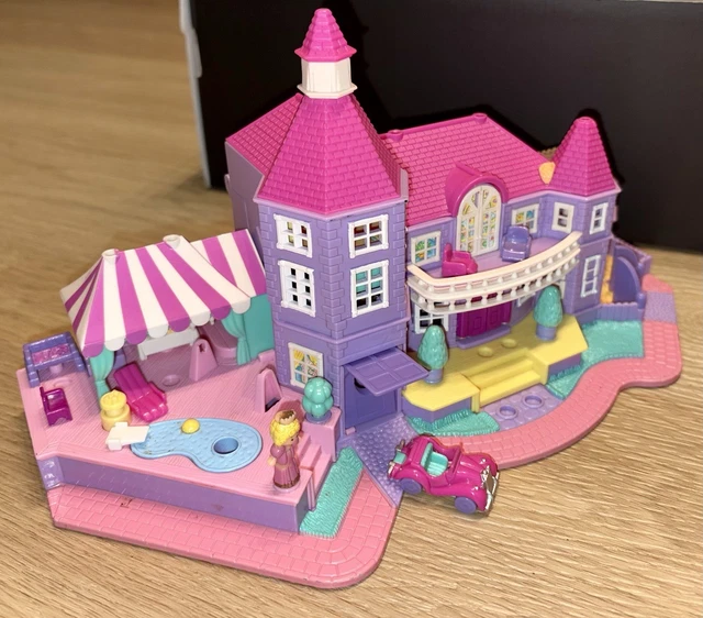BLUEBIRD POLLY POCKET Magical Mansion! Working Lights, 1 Figure ...