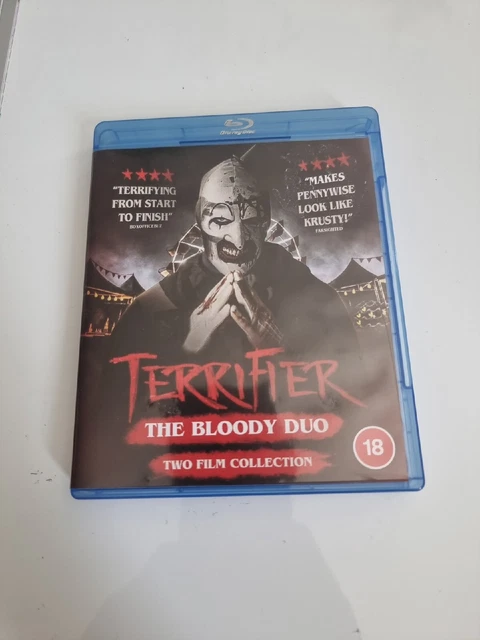 TERRIFIER/TERRIFIER 2 [18] 2-Disc Blu-ray Like New EUR 5,82 - PicClick IT