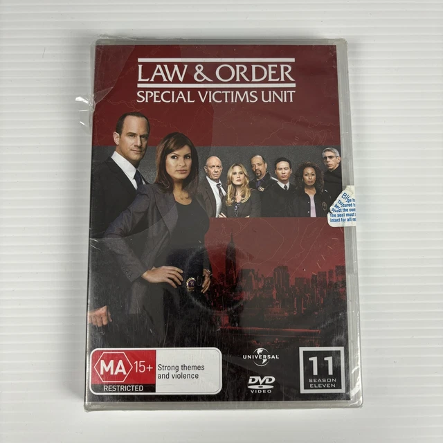 LAW & ORDER Special Victims Unit Season 11 DVD Region 4 PAL Sealed Free ...