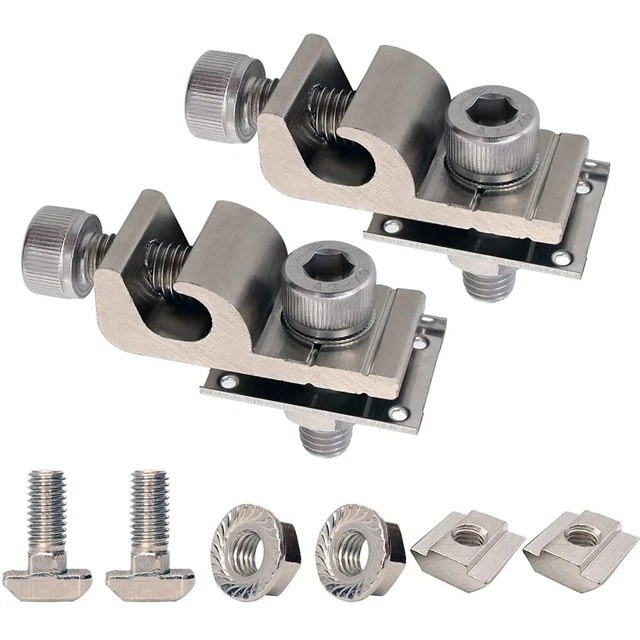 SOLAR PV GROUNDING clamp lightning protection grounding clamp stainless ...