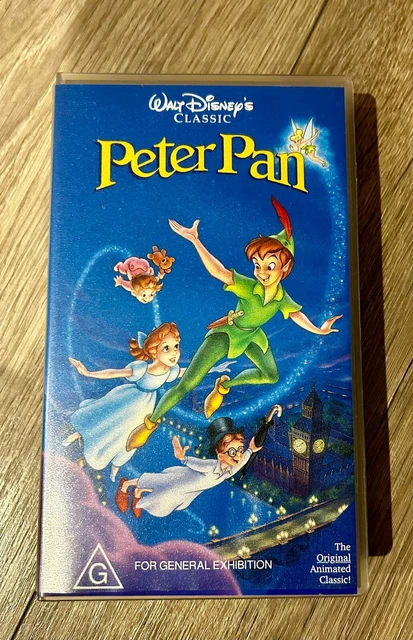 WALT DISNEY PETER Pan Australian Black Diamond VHS Video Rare £9.99 ...