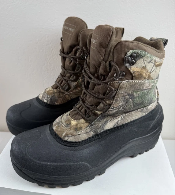 OZARK TRAIL CAMO Duck Boots Mens Sz 9 Hunting Winter Waterproof ...