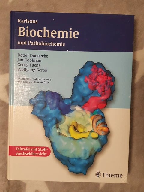 KARLSONS BIOCHEMIE UND Pathobiochemie Karlson Thieme Fachbuch Lehrbuch ...