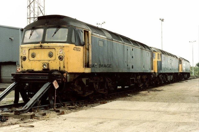 PHOTO CLASS 47 Loco No 47852 - 47005 - 47644 At Old Oak Common Depot ...