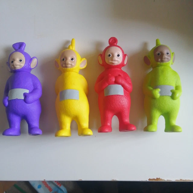 TELETUBBIES SMALL TOY Figures Dipsy, Laa-Laa Tinky-Winky & Po DHX ...