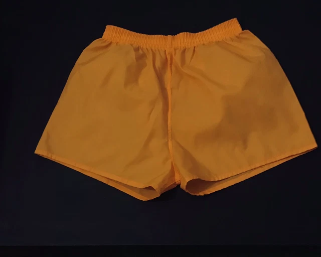 NEW VINTAGE BUKTA Orange Amber Crisp Nylon Old School Football /PE ...