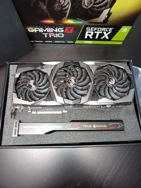 MSI CARTE GRAPHIQUE GeForce RTX 2080 GAMING X TRIO - 8 Go EUR 280,00 ...