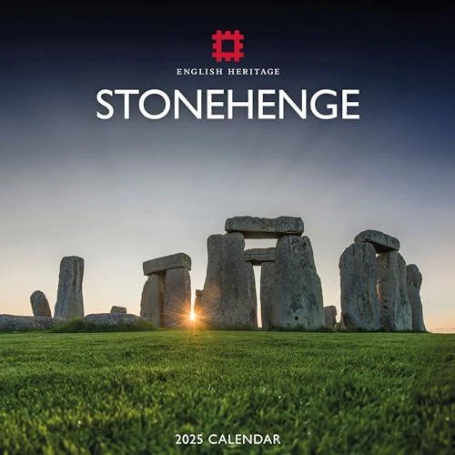 ENGLISH HERITAGE STONEHENGE Square Wall Calendar 2025 by Carousel ...