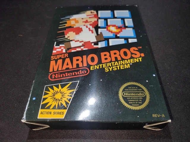 SUPER MARIO BROS. 5 Vite Autentico Nintendo Nes Exmt Condizioni ...