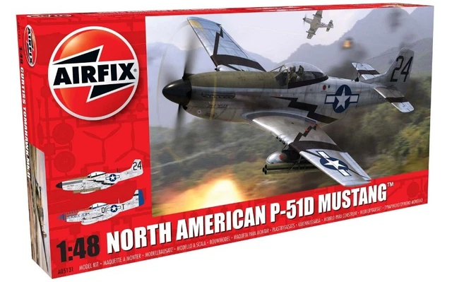 MODELLAUTO FLUGZEUG VON Montieren Modell kit bausatz Airfix Nord Amerikanische EUR 39,00 ...