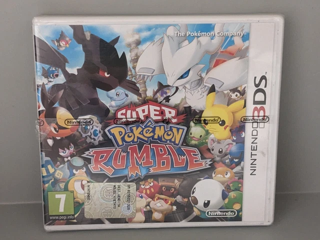 SUPER POKÉMON RUMBLE 3DS Nintendo Italiano Con Scatola Completo Nuovo ...