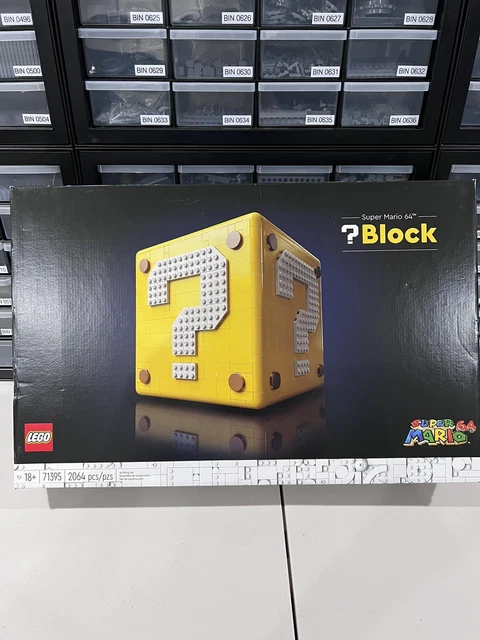 LEGO SUPER MARIO: Super Mario 64 Question Mark Block (71395) £101.07 ...
