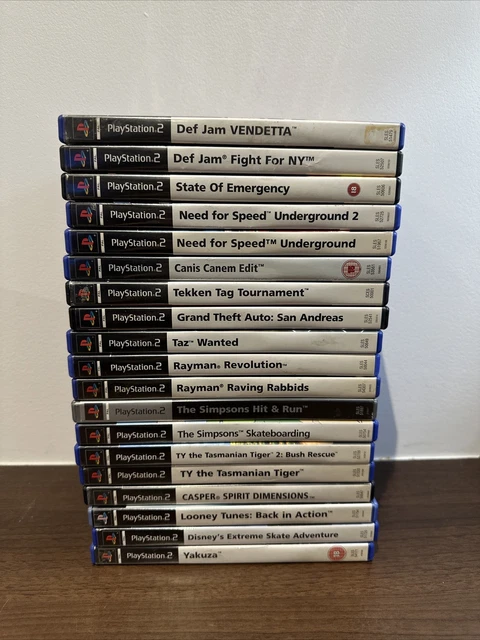 PLAYSTATION 2 GAMES Bundle £20.00 - PicClick UK