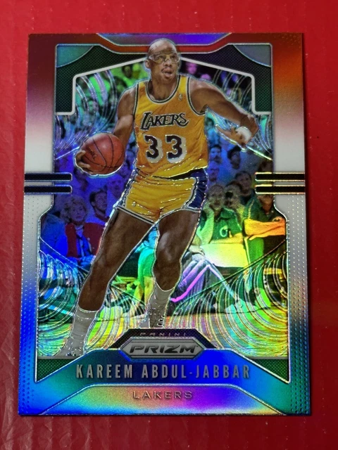 2019-2020 PANINI PRIZM Kareem Abdul Jabbar rouge blanc et bleu Prizm Lakers HOF C EUR 2,22 ...