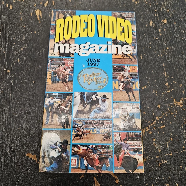RODEO VIDEO MAGAZINE June 1997 VHS £15.60 - PicClick UK