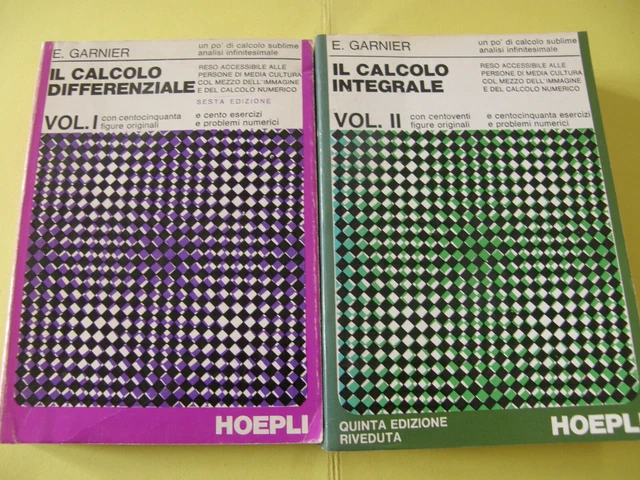 IL CALCOLO DIFFERENZIALE -Il Calcolo Integrale EUR 36,00 - PicClick IT