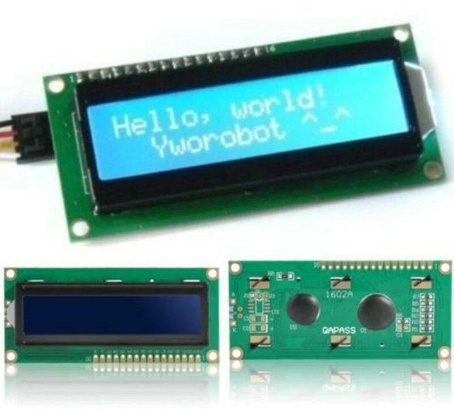 FOR ARDUINO 1602 16X2 LCD Display IIC/I2C/TWI/SPI Serial Interface Module US !!! £2.69 - PicClick UK