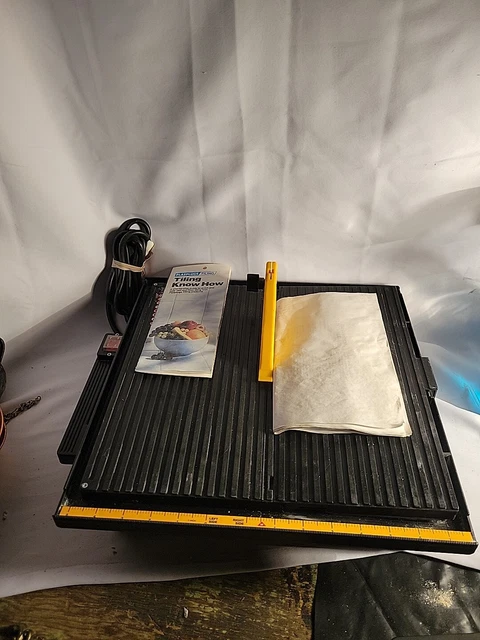 PLASPLUGS DWW406US POWER Master Plus Diamond Wet Tile Saw Cutter NO GUIDE ARM 30.00 PicClick