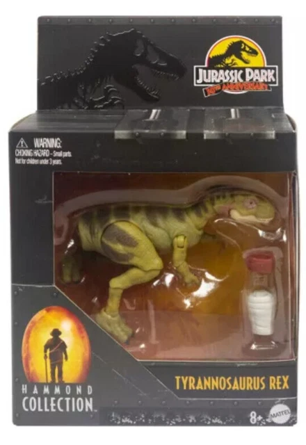 JURASSIC WORLD , JW HAMMOND COLLECTION TYRANNOSAURUS REX, 30th ...
