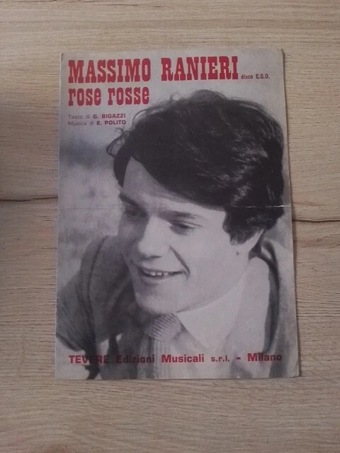 MASSIMO RANIERI ROSE Rosse Spartito Sheet Music EUR 5,49 - PicClick IT
