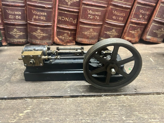 LIVE STEAM STUART S50 Horizontal Stationary Engine Model Engineer Built ...