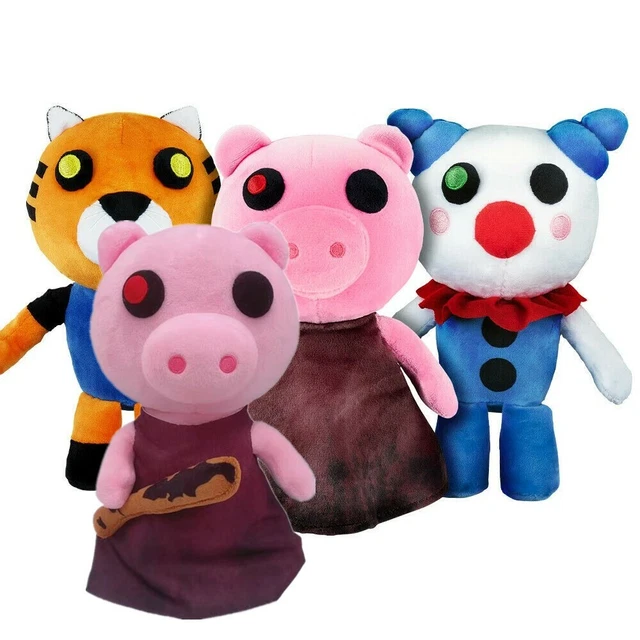20CM CARTOON PIGGY Plush Toy Roblox Figure Soft Stuffed Doll Kids ...