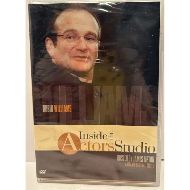 INSIDE THE ACTORS Studio Robin Williams, Bravo hosted by James Lipton ...