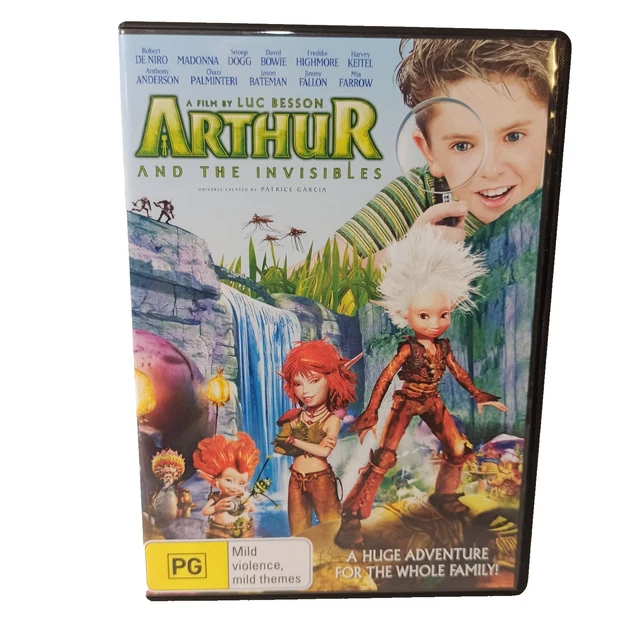 ARTHUR & THE Invincibles DVD Adventure Fantasy Children Creatures ...