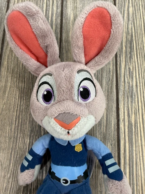 DISNEY ZOOTOPIA OFFICER Judy Hopps Plush Police Bunny Rabbit Stuffed ...