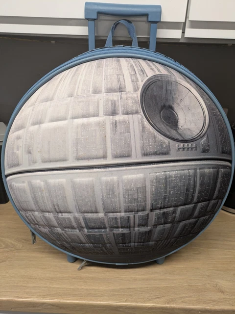 OFFICIAL DISNEY STORE Star Wars Death Star Hard Shell Kids Suitcase ...