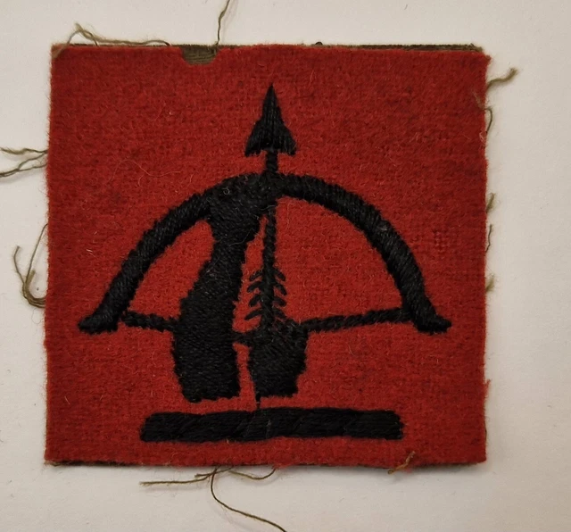 WW2 BRITISH ARMY Anti Aircraft Command Cloth Formation Patch Insignia ...