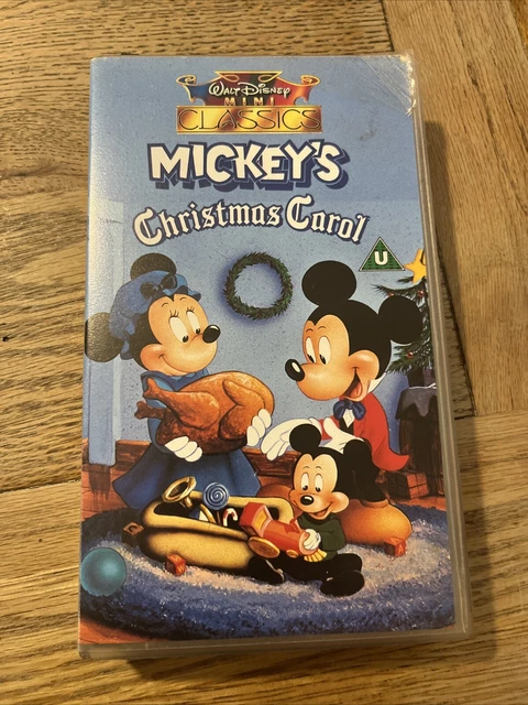 MICKEY'S CHRISTMAS CAROL (VHS, 1996) | Disney Mickey Mouse £6.49 ...
