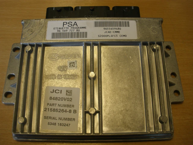 BRAND NEW Genuine ECU Peugeot 206 1.4i KFW 06- S2000-PL4FC5 9656972780 ...