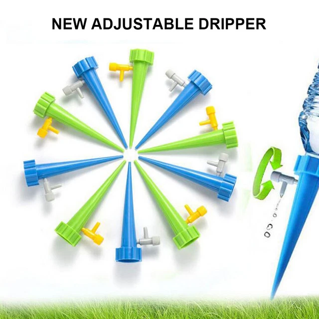 AUTOMATIC DRIP IRRIGATION Greenhouse Water Dripper Device for Flower ...